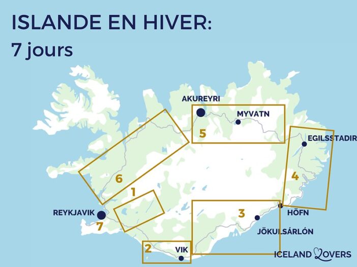 Une semaine en Islande en hiver: notre itinéraire ideal!